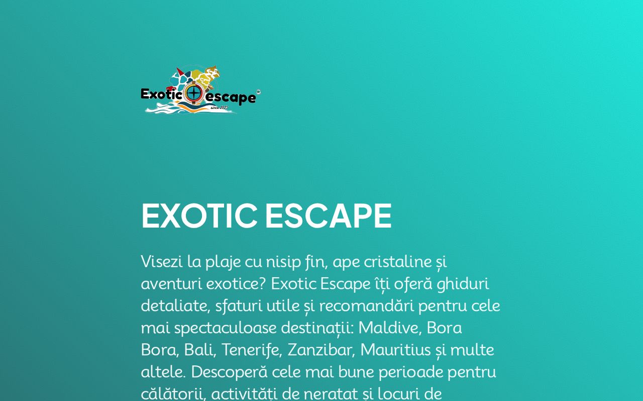 EXOTIC ESCAPE